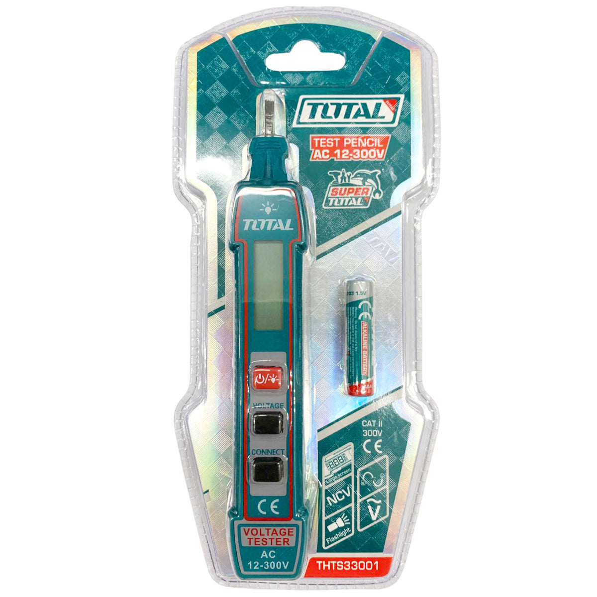 Bút thử điện kỹ thuật số AC 300V Total THTS33001 - NPOWER
